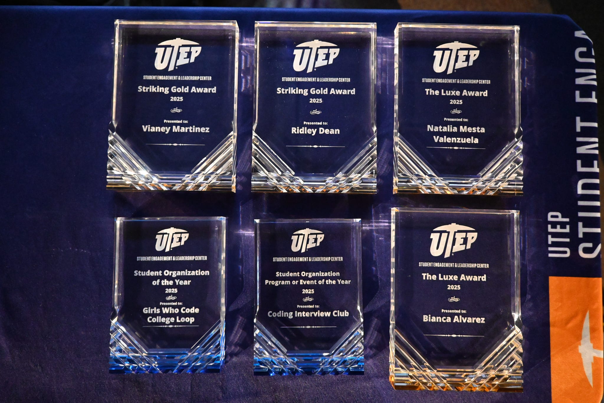 2025 UTEP Student Leadership Awards